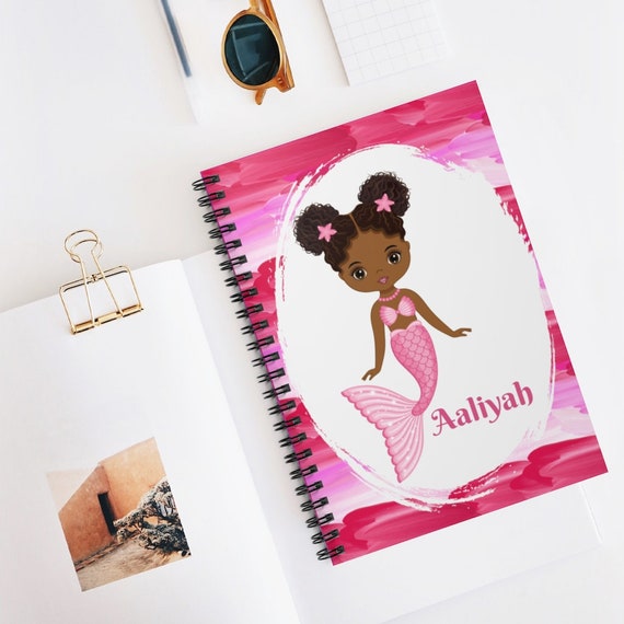 Personalized Mermaid Notebook Mermaid Gifts Personalized | Etsy