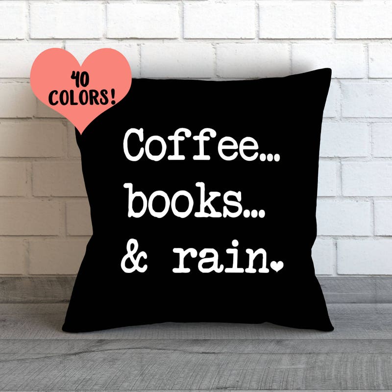 Library Pillow - Etsy