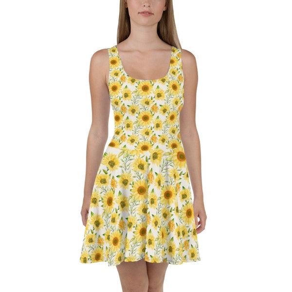 Sunflower Dress - Etsy