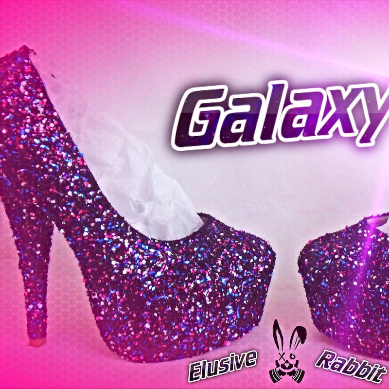 Glitter High Heels - Etsy