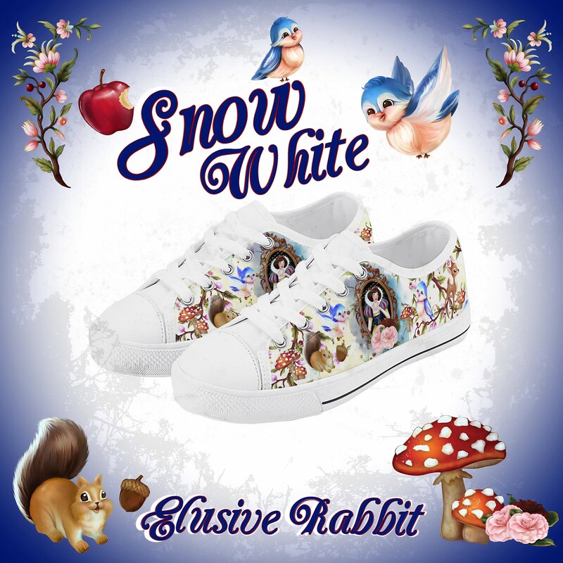 Snow White Shoes - Etsy