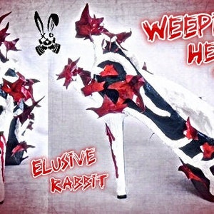 Women Weeping Heart Tree Custom Hand Sculpt Paint Tree Branch Leaves ...