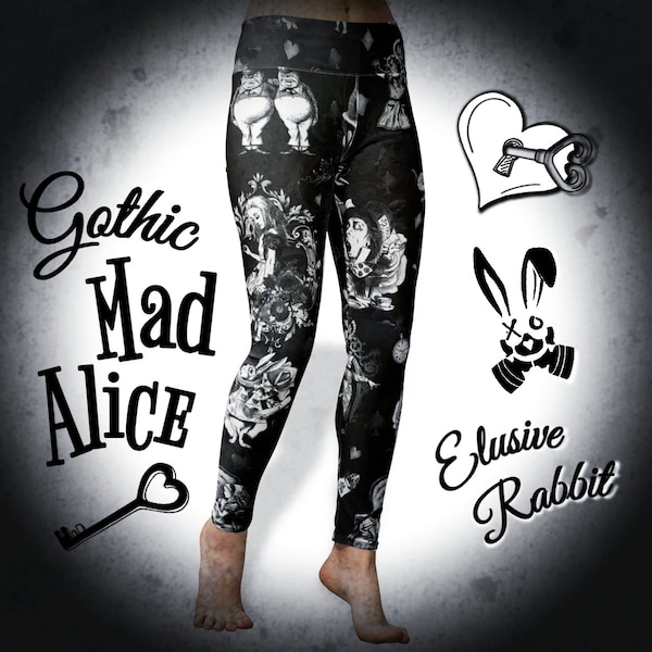 Gothic Leggings - Etsy UK