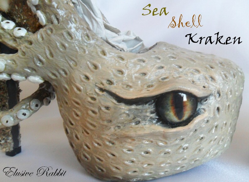 The Sea Shell Kraken Heels Custom Hand Sculpt Paint Shoe Size | Etsy