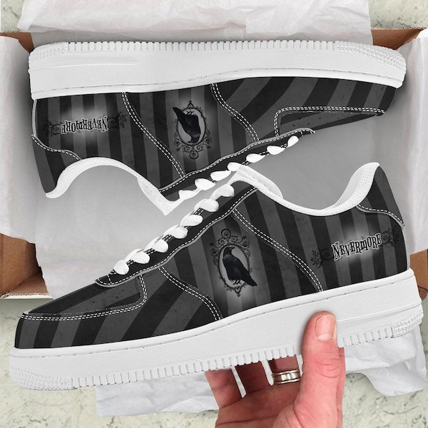 Wednesday Addams Sneakers - Etsy