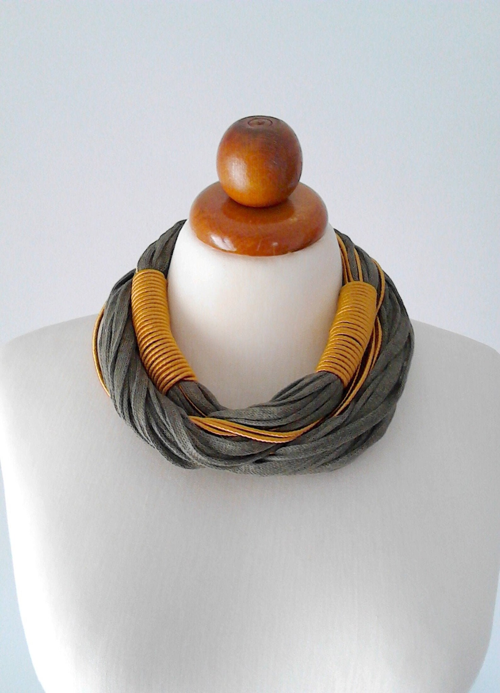 Gold Green Necklace Green Jewelry Green Statement Necklace - Etsy