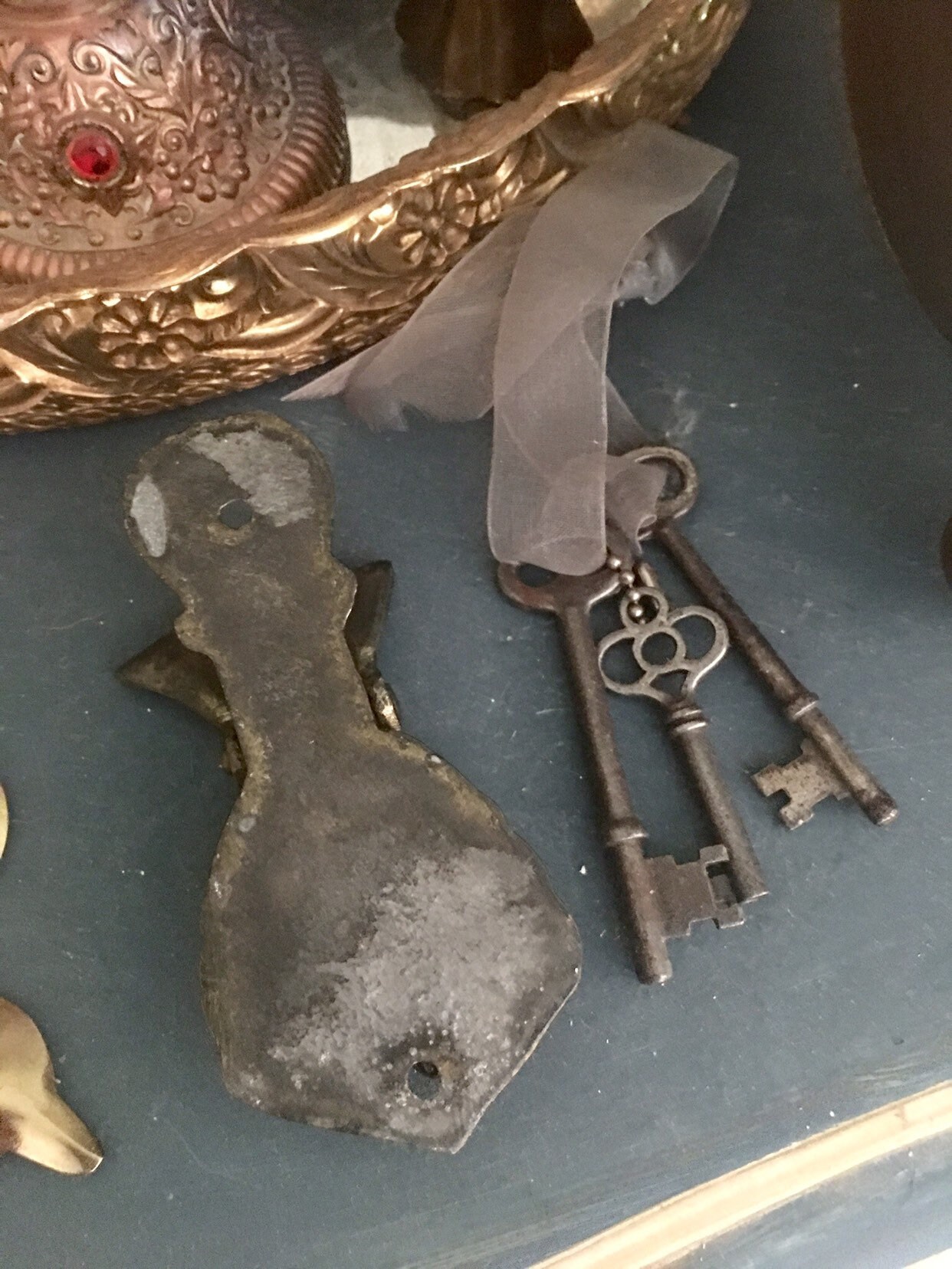 Antique Victorian Hand Clip - Etsy
