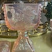 Antique Fenton Pink Sunset Stretch Carnival Glass Candy Jar - Etsy