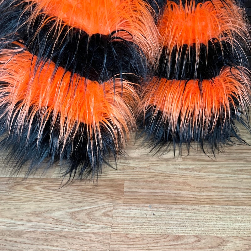Furry Legs Orange - Etsy