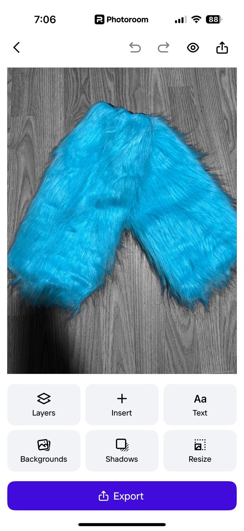 Light Blue Furry Fluffy Fur Legwarmer Boot Cover Women Fuzzy Club Party ...