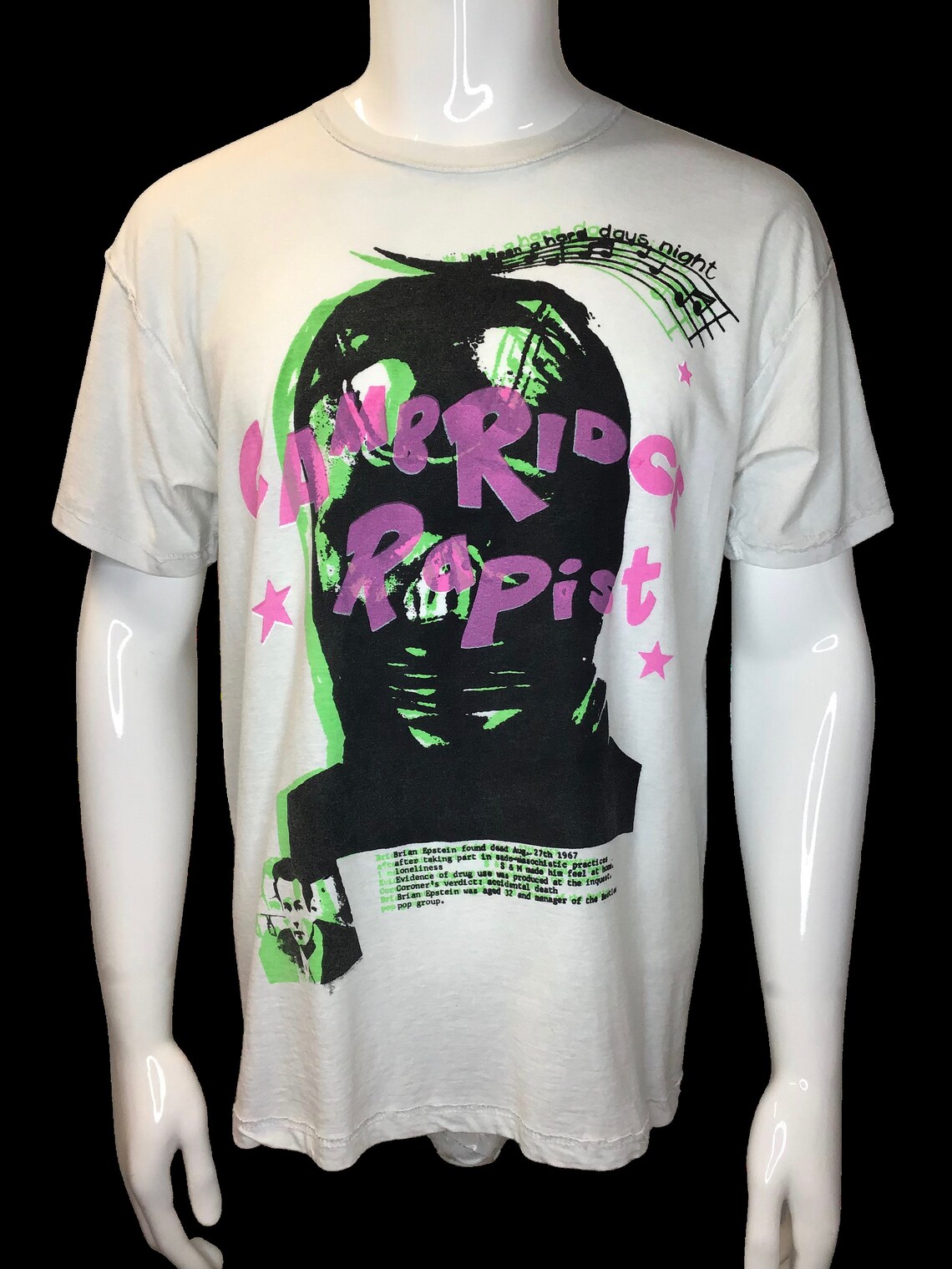 Vivienne Westwood Seditionaries Sex Pistols Vintage Punk Tee Etsy