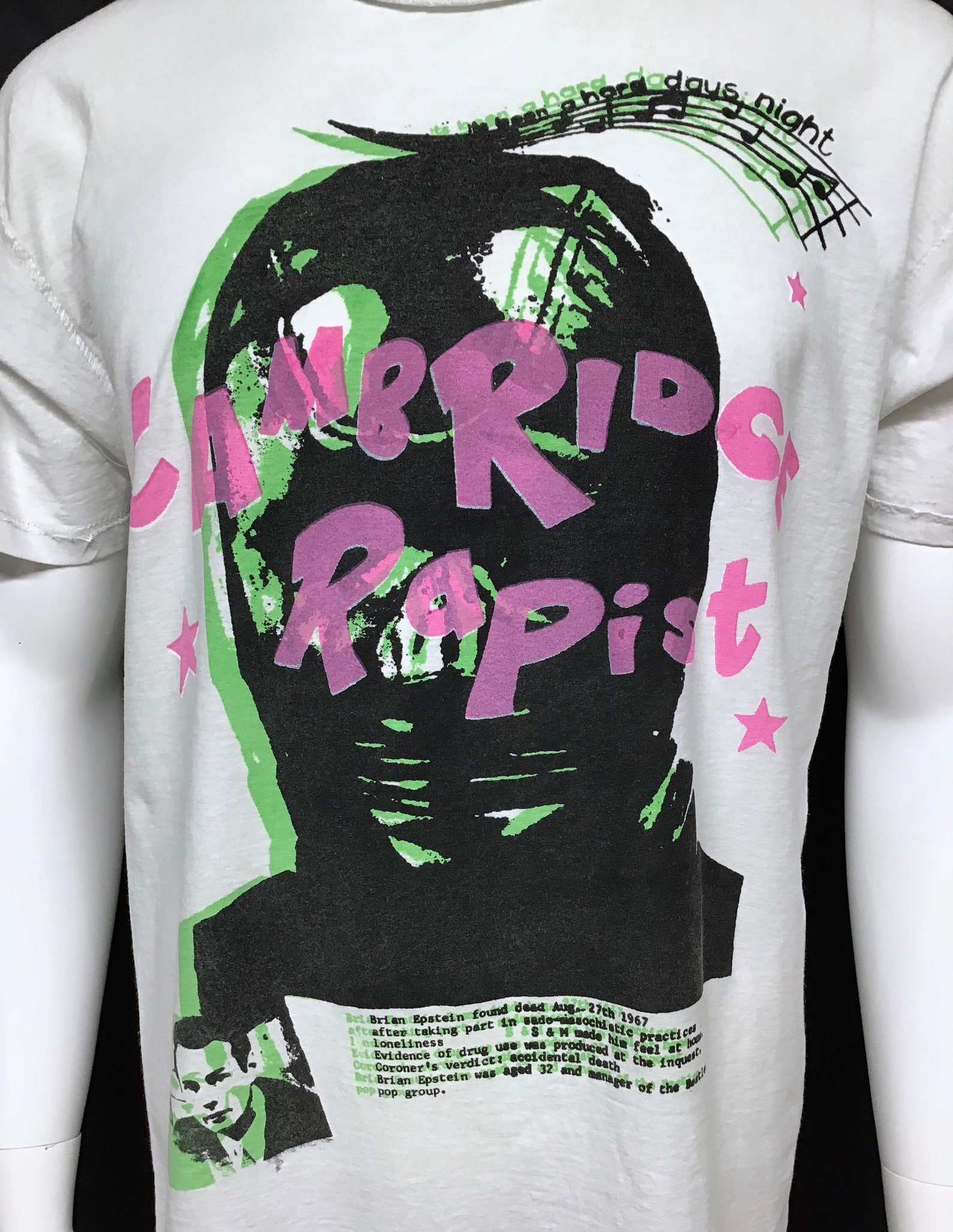 Vivienne Westwood Seditionaries Sex Pistols Vintage Punk Tee Etsy