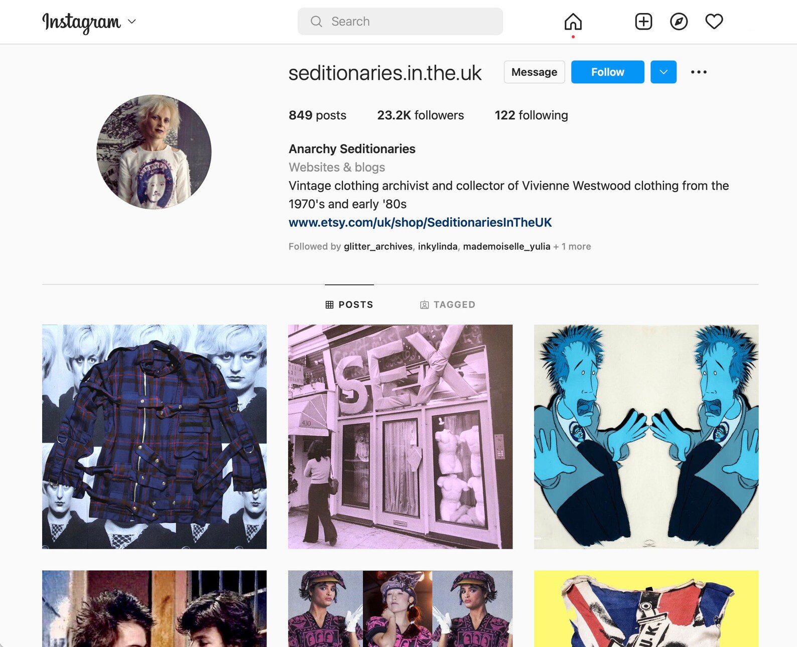 Seditionaries Vivienne Westwood Sex Pistols Punk Rock Vintage Etsy