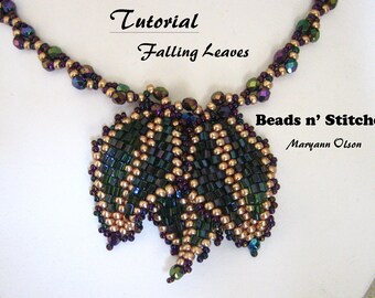 Tutorial Dew Drop Pendant | Etsy