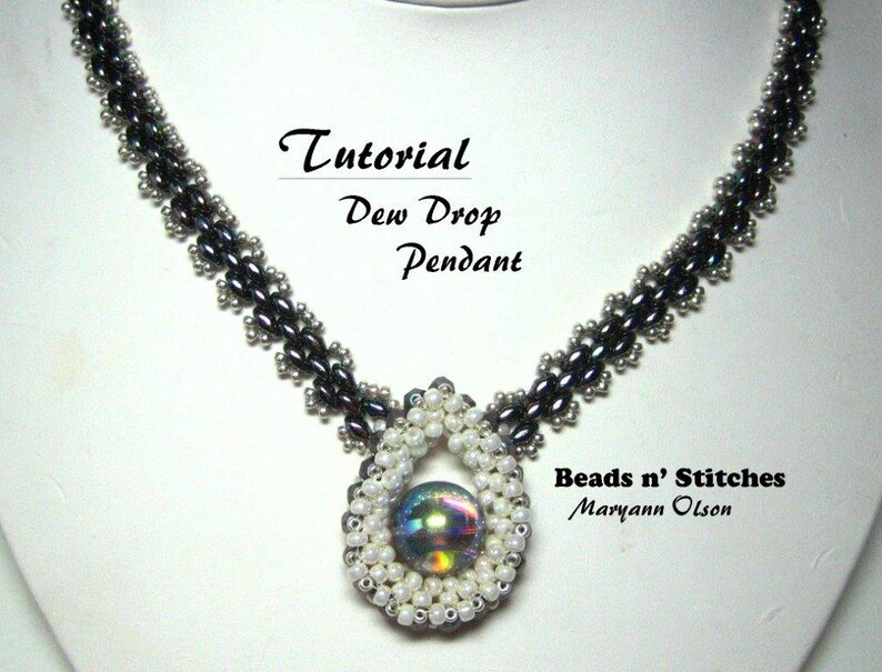 Tutorial - Dew Drop Pendant - Etsy
