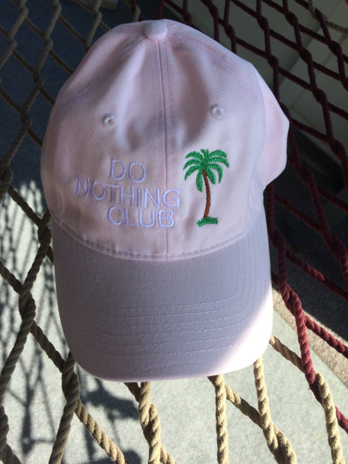 Do Nothing Club Pink W/white Lettering - Etsy