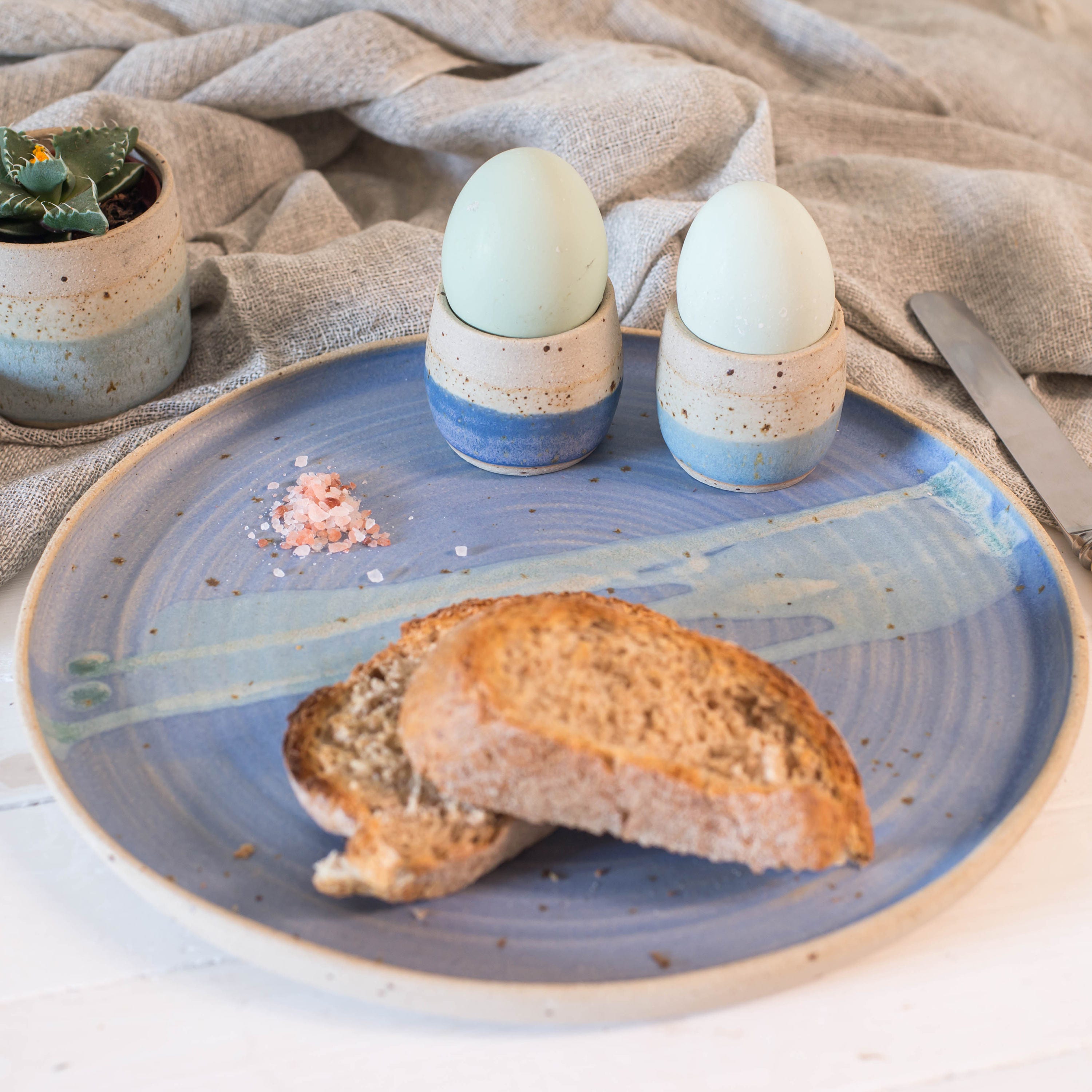 Hand-thrown Ceramic Egg Cup - Etsy UK