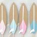 Surfboard Cupcake Toppers: Gender Reveal, Twin Birthday Party - Set of ...