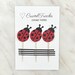 Ladybug Cupcake Toppers, 12 | Ladybug Toothpick | Birthday Party ...