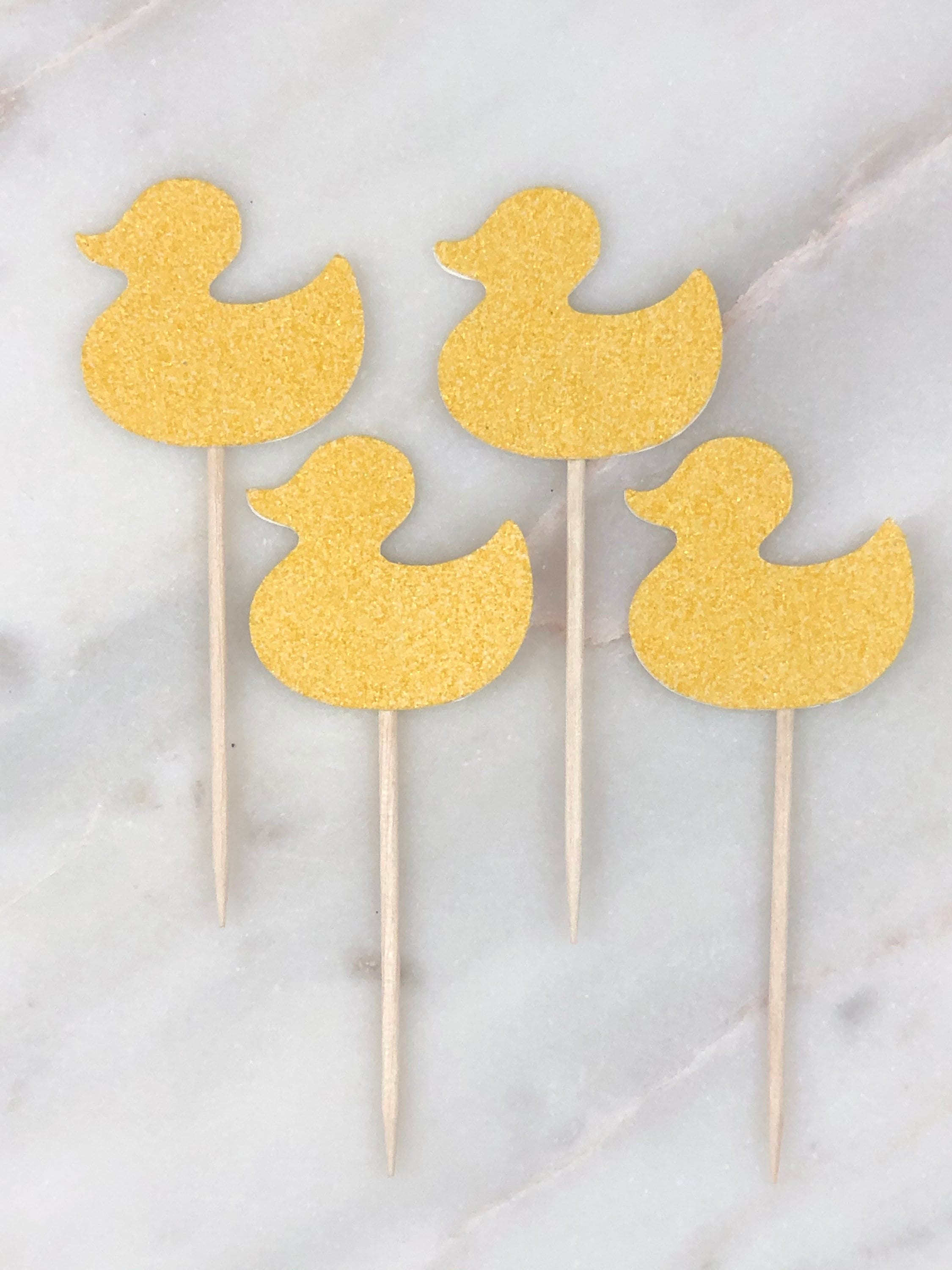 Rubber Duck Cupcake Toppers