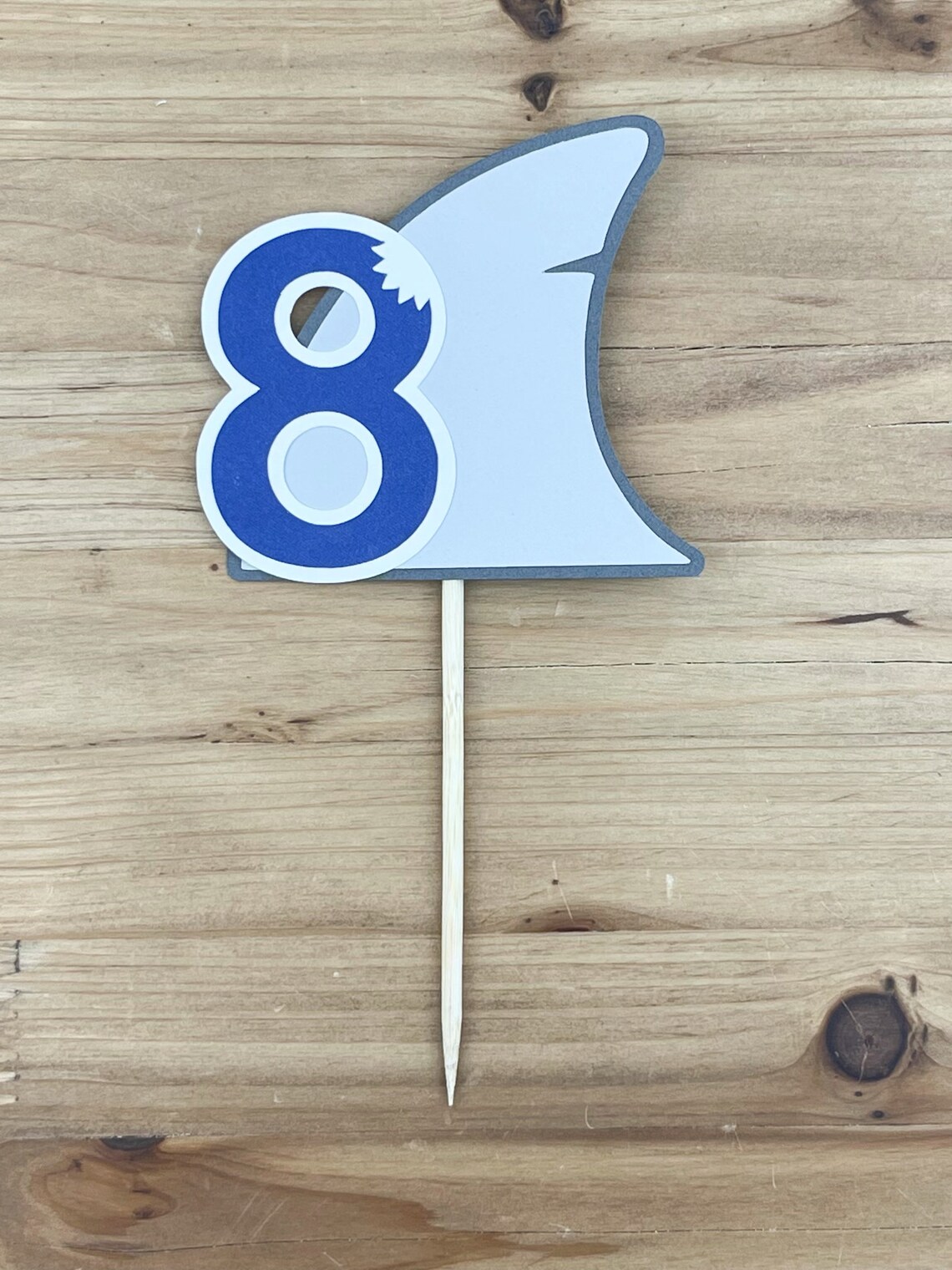 Shark Fin Cake Topper Shark Birthday Party Decor Boys - Etsy