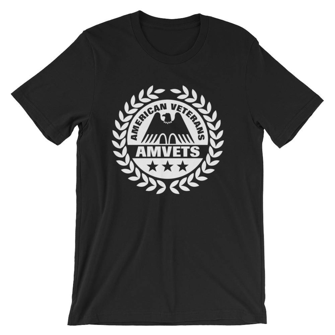 American Veterans AMVETS Cool Logo Unisex T-shirt | Veterans Day ...