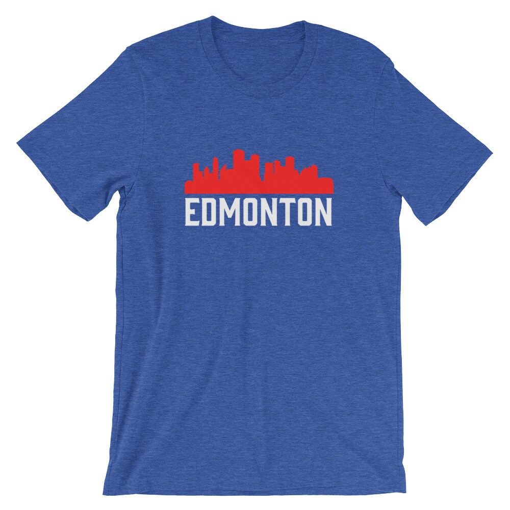 Edmonton Skyline Alberta Capital Cool Unisex Shirt Canadian - Etsy
