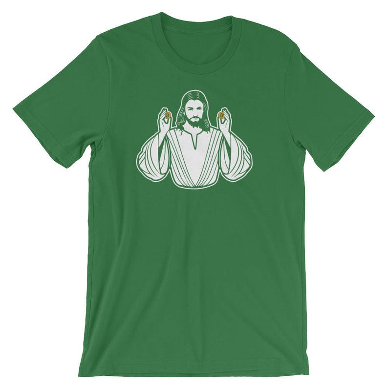 Jesus Bitcoin Tee Bitcoin Shirt Jesus Bitcoin Bitcoin - Etsy
