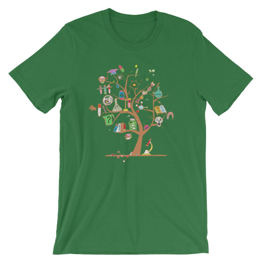 Chemistree Holiday Xmas Shirt | Chemistry Christmas Tree Pun T-shirt ...