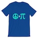 Peace of Pi Symbol Science Geek Nerd Math Pun Shirt | Mathematics ...