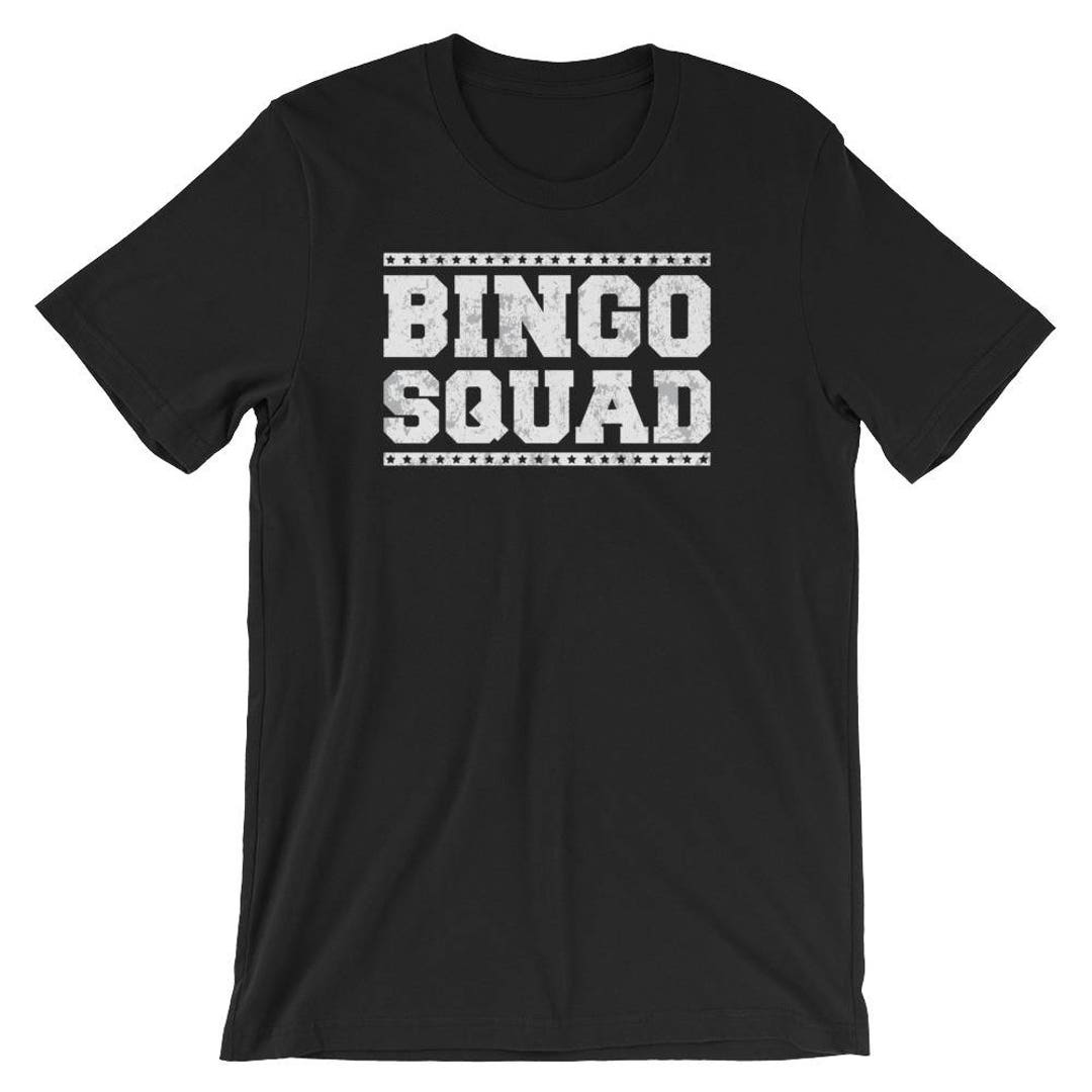 Bingo Squad Funny Friendship Goal Unisex Shirt | Matches Numbers Game ...
