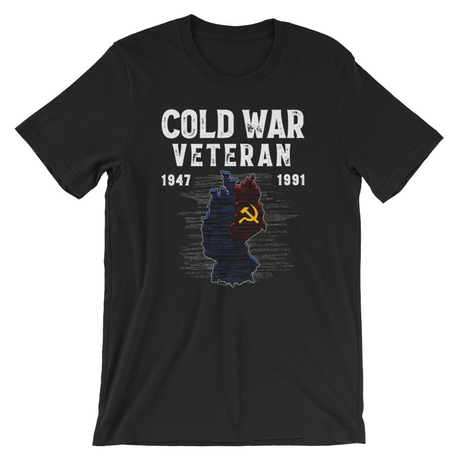 Cold War Veteran 1947 1991 T-shirt Cool Distressed Gift Tee - Etsy