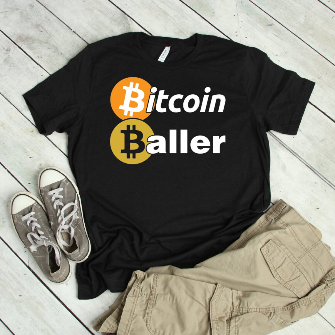 Bitcoin Baller T-shirt Bitcoin Baller Bitcoin Shirt - Etsy