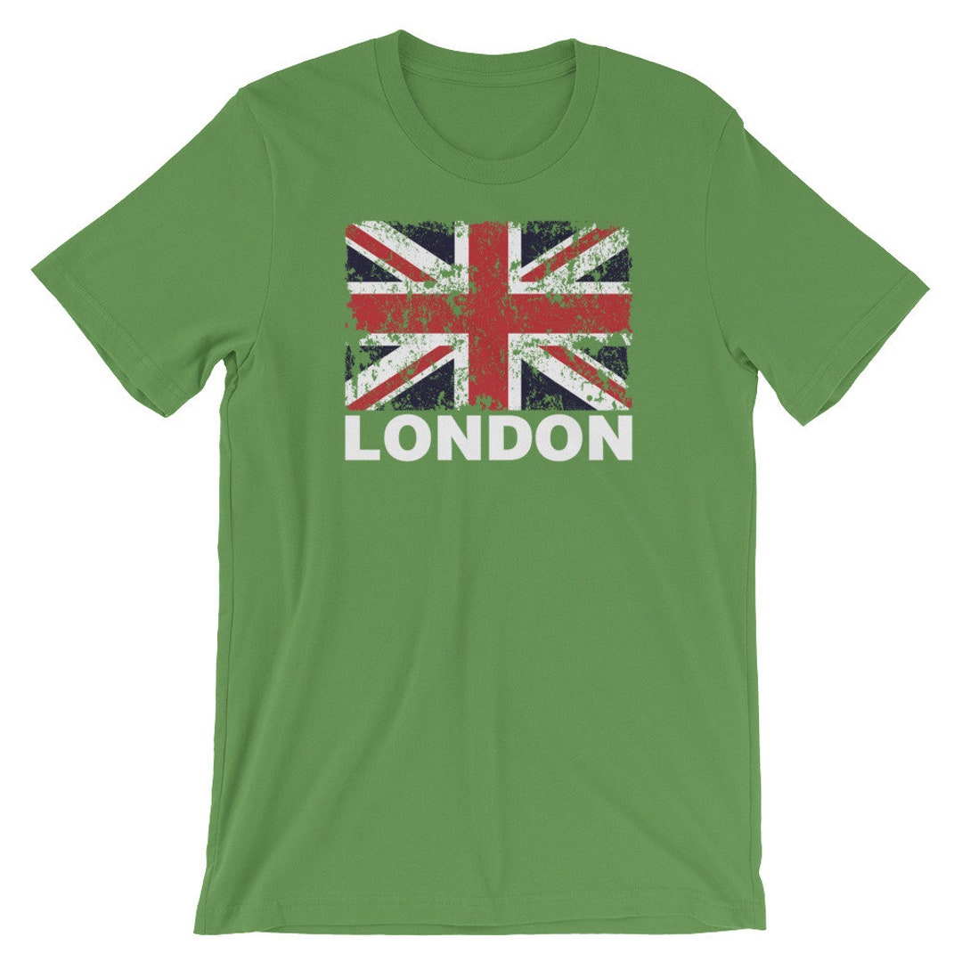 London Britain Vintage Flag Cool Unisex Shirt | United Kingdom Great ...