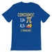 3.14 Pi Pie Coincidence Math Symbols I Think Not Pun T-shirt ...