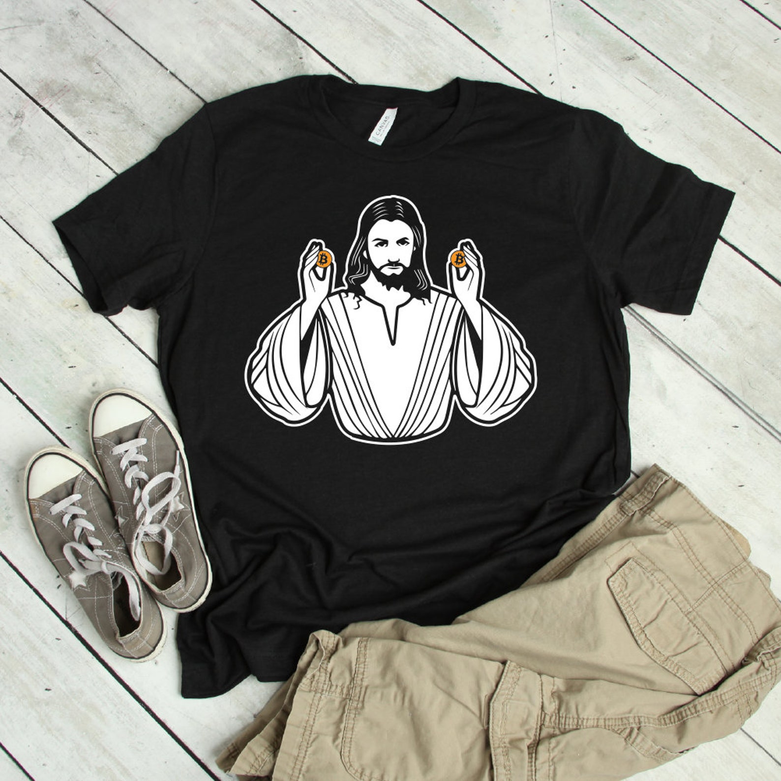 Jesus Bitcoin Tee Bitcoin Shirt Jesus Bitcoin Bitcoin - Etsy