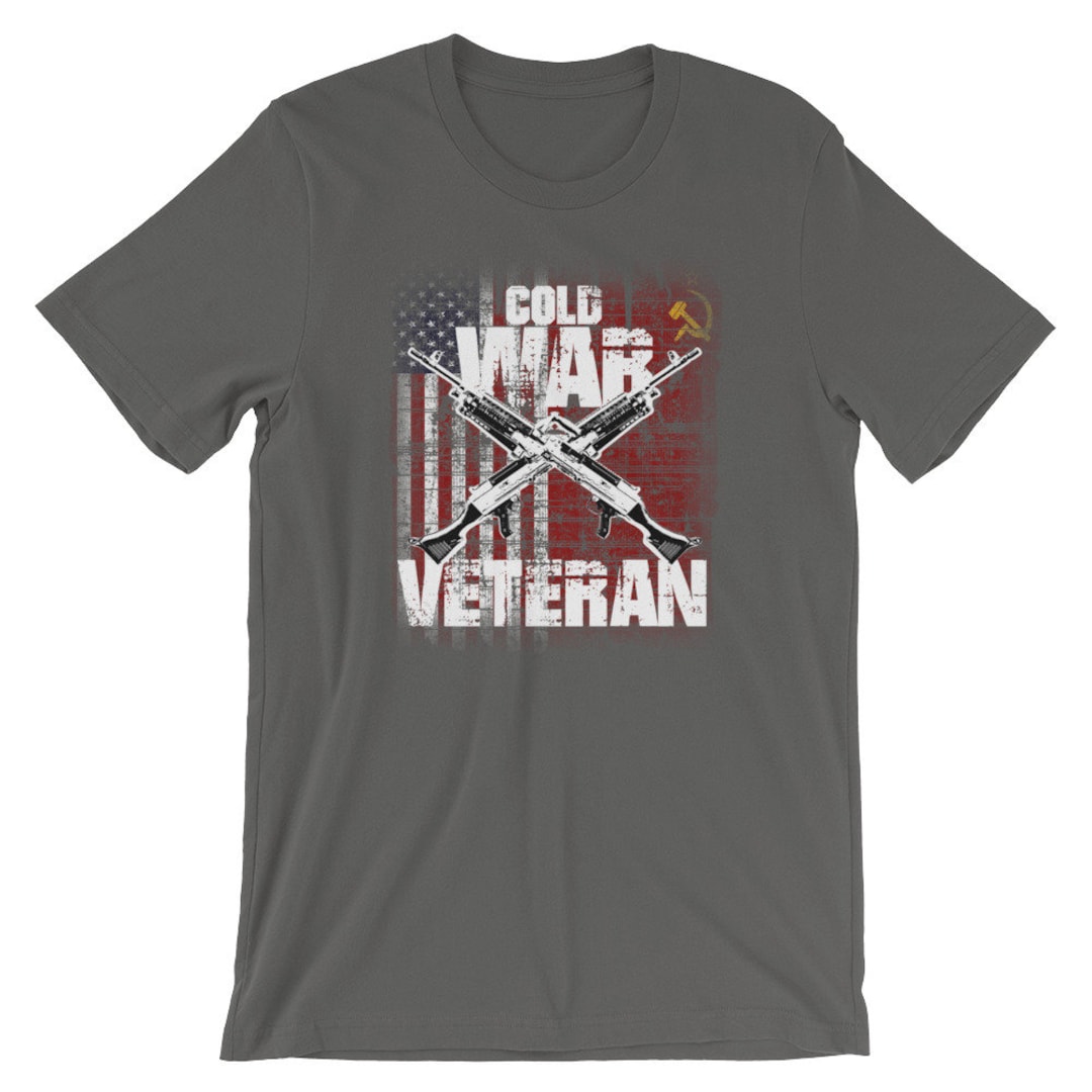 Cold War Veteran Shirt | Cool Veteran War Distressed T-shirt | US Cold ...