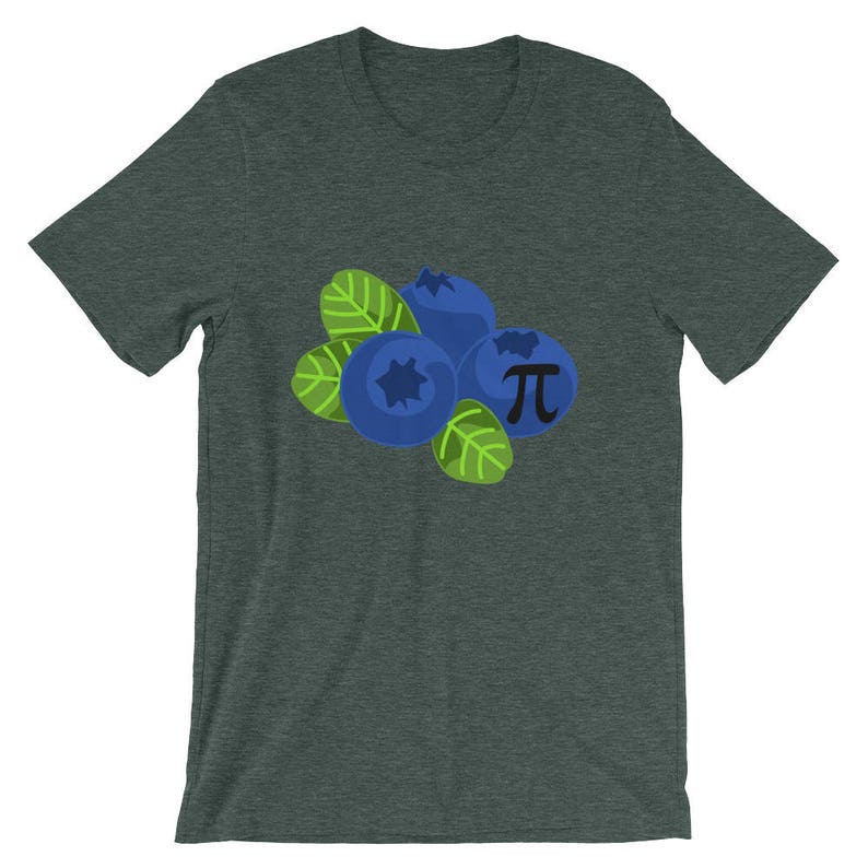 Blueberry Pie Funny Math Symbol Proud Nerd Tee Algebraic | Etsy