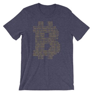 Bitcoin Code Blockchain Cryptocurrency Shirt Bitcoin Bling Necklace ...