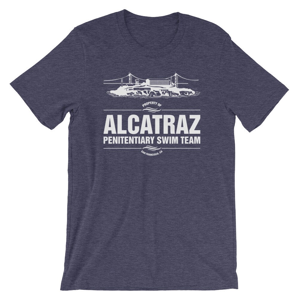 Funny Prison Inmate Shirt | Alcatraz Penitentiary Swim Team T-shirt ...