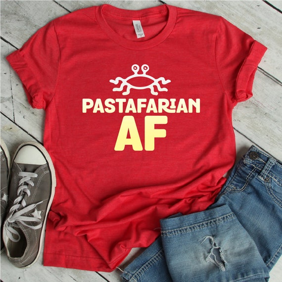 Pastafarian AF FSM Flying Funny Shirt pastafarian | Etsy