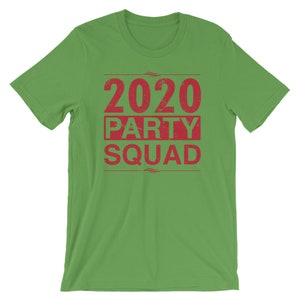 2020 Party Squad Shirt | Distressed New Years Eve Teeshirt | Funny ...