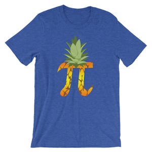 Pineapple Pi Science Geek Mathematics Symbol Humor T-shirt | Algebraic ...