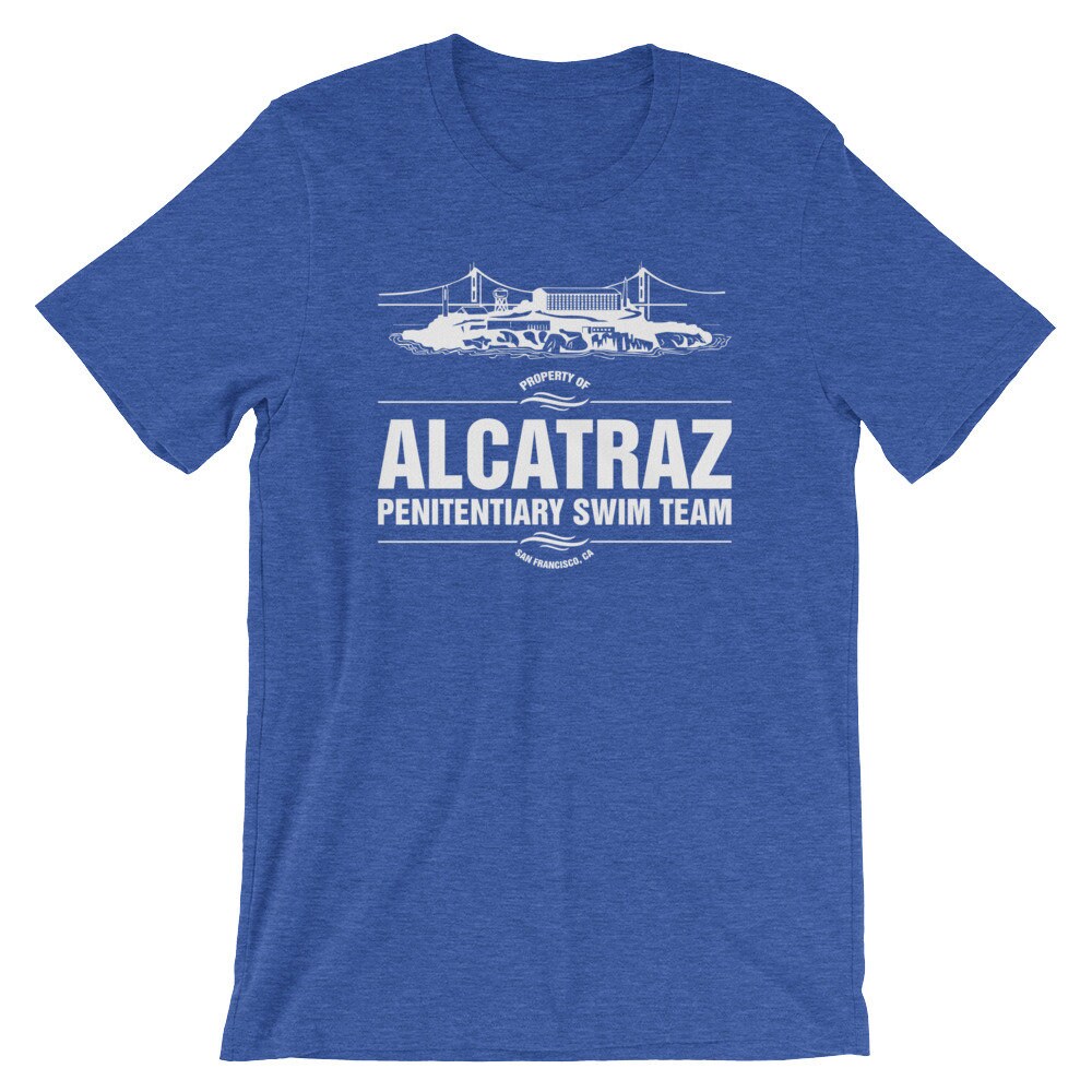 Funny Prison Inmate Shirt | Alcatraz Penitentiary Swim Team T-shirt ...