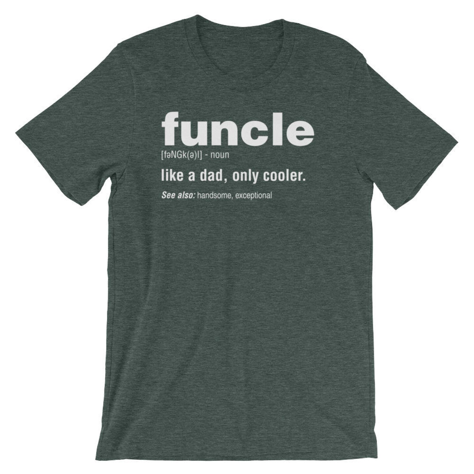 Mens Funcle Funny Definition Tee Gift for Uncle Humor - Etsy