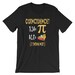 3.14 Pi Pie Coincidence Math Symbols I Think Not Pun T-shirt ...