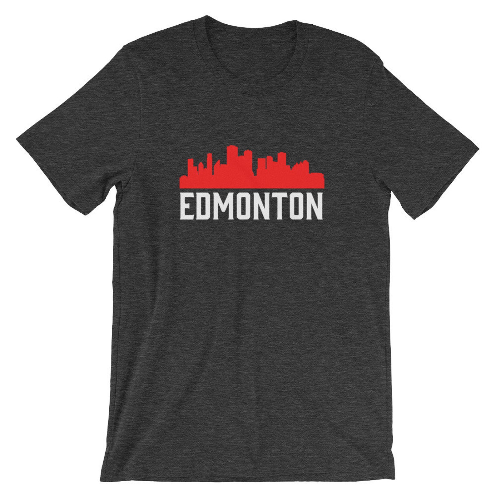 Edmonton Skyline Alberta Capital Cool Unisex Shirt Canadian - Etsy