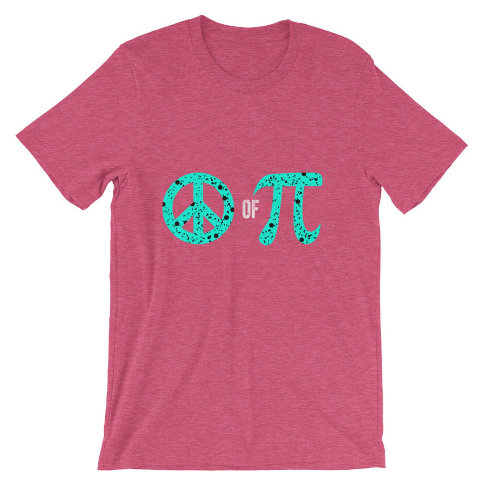 Peace of Pi Symbol Science Geek Nerd Math Pun Shirt | Mathematics ...
