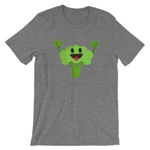 Dancing Broccoli T-shirt | Funny Vegan Broccoli Gift Tee | Short-sleeve ...