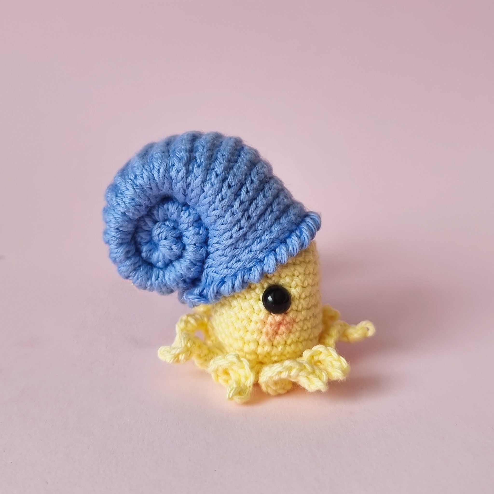CROCHET PATTERN Octomike, the Ammonite - Etsy